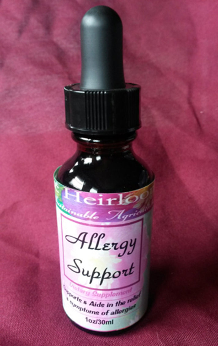ALLERGY SUPPORT, Herbal Tincture, Herbal Remedy, Allergy Relief, Aller ...